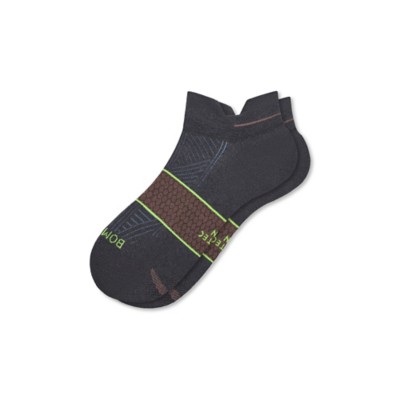 Men's Bombas Solid Two Tone Arch Colorblock Ankle Running Socks