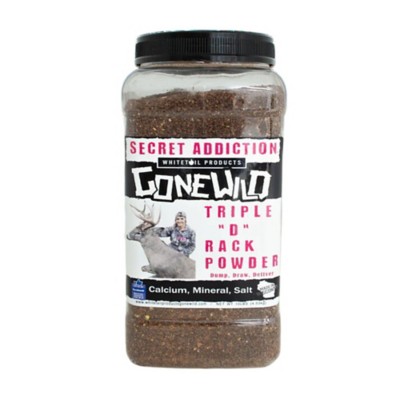 Whitetail Products Gone Wild Triple D Rack Powder Deer Attractant ...