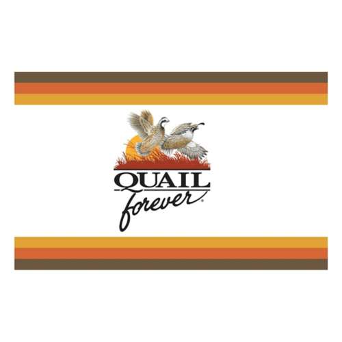 M.A. Apparel Quail Forever Logo Flag | SCHEELS.com