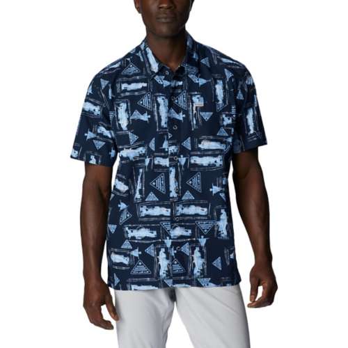Men's Columbia PFG Trollers Best Fishing Button Up Shirt | SCHEELS.com
