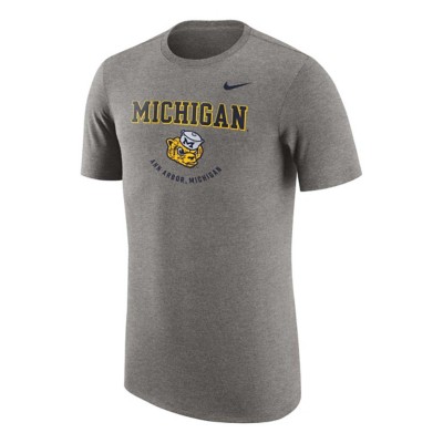 Nike Michigan Wolverines Throwback Campus T-Shirt | SCHEELS.com
