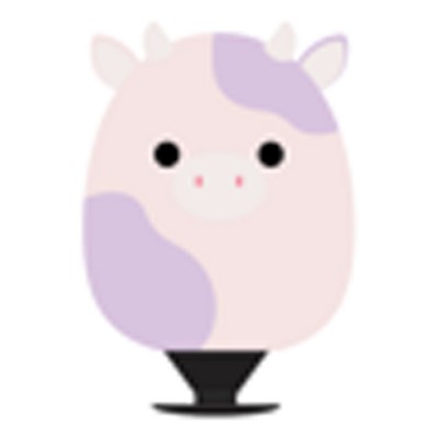 Crocs Cow Squishmallow Jibbitz