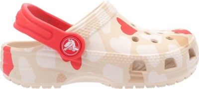Toddler Girls' Crocs Classic Heart Clogs