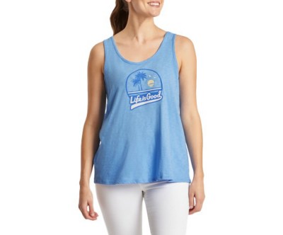 Women's Life is Good Ballyard Beach Textured Slub Tank Top | SCHEELS.com