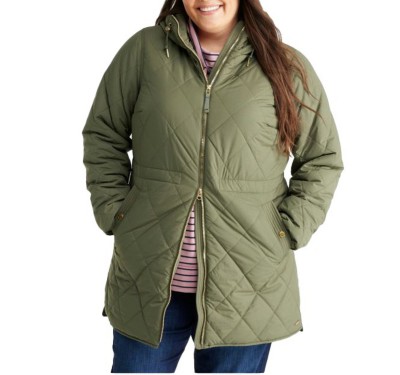 Women's L.L.Bean Plus Size Cozy Quilted Hooded Down Parka | SCHEELS.com