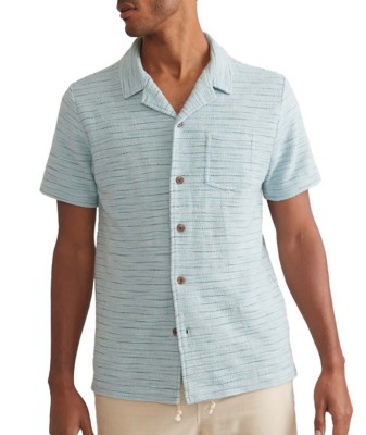 Men's Marine Layer Textured Resort Button Up Shirt | SCHEELS.com