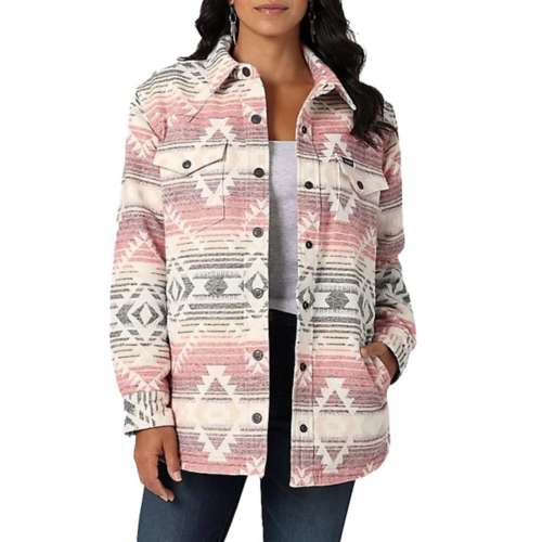 Women's Wrangler Aztec Shirt Jacket | SCHEELS.com