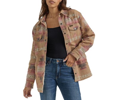 Women's Wrangler Aztec Shacket | SCHEELS.com