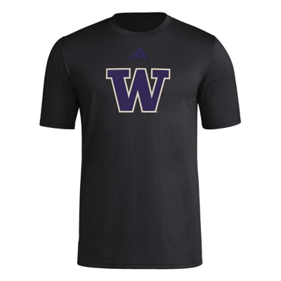 adidas Washington Huskies Pregame Logo T-Shirt