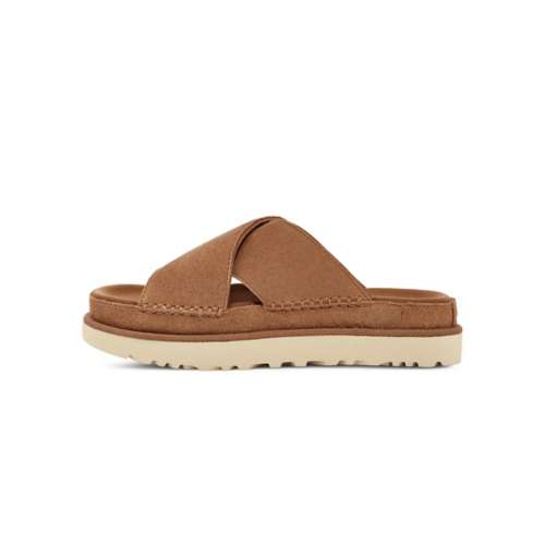 Women's UGG Goldenstar Cross Slide Flatform Sandals | SCHEELS.com