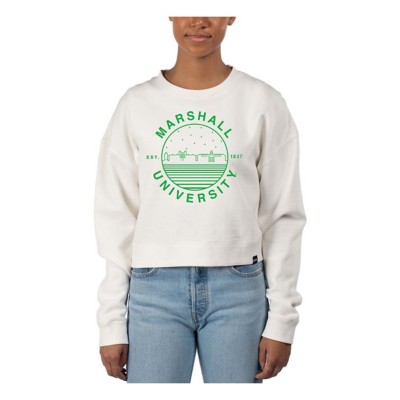 USCAPE Women's Marshall Thundering Herd Starry Scape Pigment Dyed Crop ...