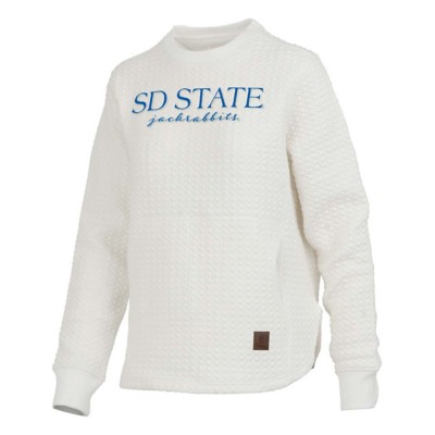 Pressbox Women's South Dakota State Jackrabbits Champagne Crew ...