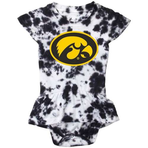 Wes and Willy Baby Girls' Iowa Hawkeyes Flutter Onesie | SCHEELS.com