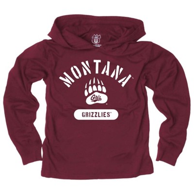 Wes and Willy Kids Montana Grizzlies Feely Hoodie