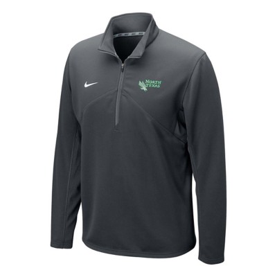 Nike North Texas Mean Green DriFit Training Long Sleeve 1/4 Zip