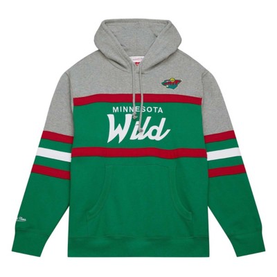 Mitchell and Ness Minnesota Wild Coach Logo Hoodie