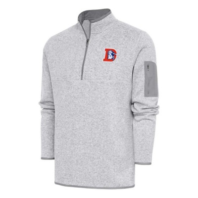 Antigua Denver Broncos Classic Fortune Long Sleeve 1/4 Zip