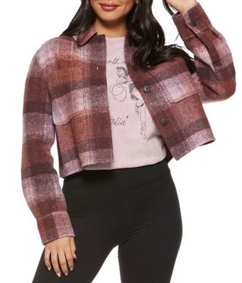 Women's Flag & Anthem Leanne Crop Shacket | SCHEELS.com