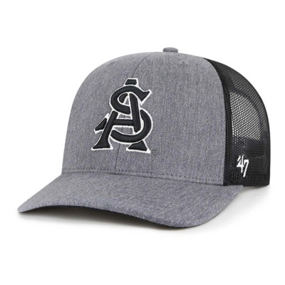 47 Brand Arizona State Sun Devils Trucker Carbon Adjustable Hat ...
