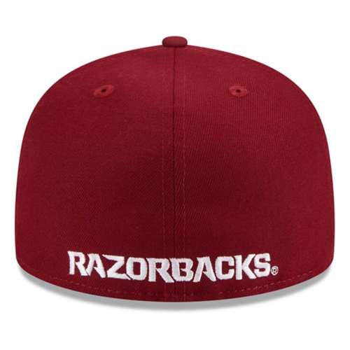 New Era Arkansas Razorbacks 59Fifty Team Fitted Hat | SCHEELS.com