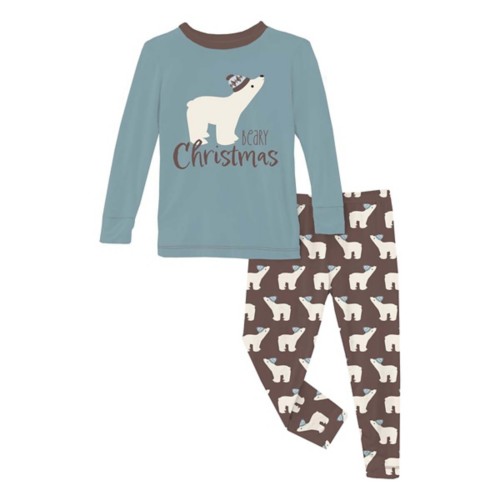 Toddler Kickee Pants Graphic Long Sleeve Pajama Set