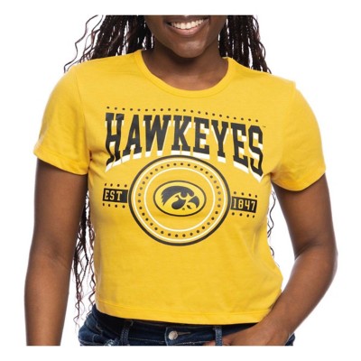ZooZatZ Women's Iowa Hawkeyes Bling Crop | SCHEELS.com