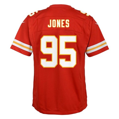 Nike Kids' Kansas City Chiefs Chris Jones #95 Game Jersey