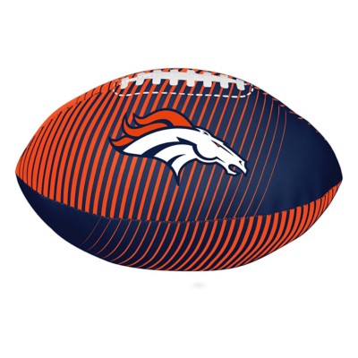 Logo Brands Mega Plush Denver Broncos Football
