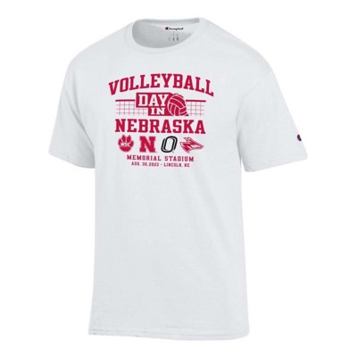 Champion Nebraska Cornhuskers Volleyball Day Net T-Shirt | SCHEELS.com