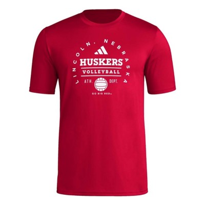 adidas Nebraska Cornhuskers All Around Volleyball T-Shirt | SCHEELS.com