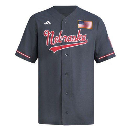 adidas Nebraska Cornhuskers Replica Baseball Jersey