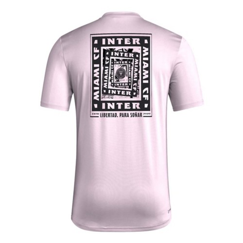 adidas Inter Miami CF 2025 Pregame Logo T-Shirt