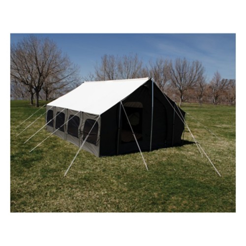 Kodiak Canvas 12x16 Cabin Lodge Stove-Ready Tent | SCHEELS.com Kodiak Canvas 12x16 Cabin Lodge Stove-Ready Tent | SCHEELS.com