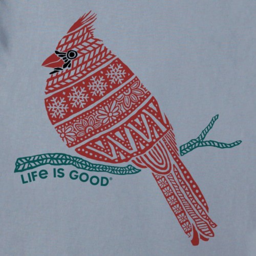 Women's Life is Good Tribal Cardinal Crusher V-Neck T-Shirt