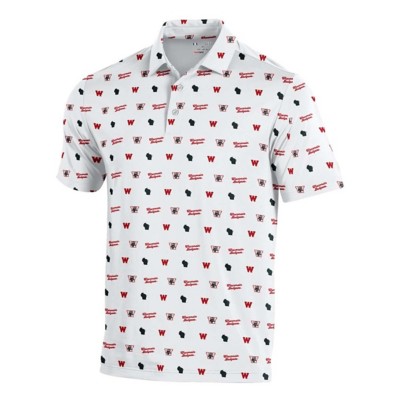 Under Armour Wisconsin Badgers Micro State Polo | SCHEELS.com