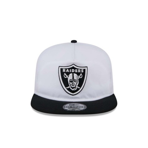 New Era Las Vegas Raiders 2024 Training Camp Golfer Snapback Hat