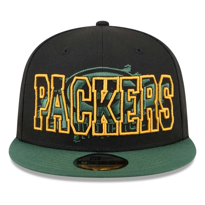 New Era Kids' Green Bay Packers Splatter 9Fifty Snapback Hat