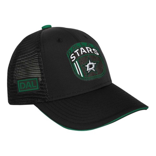 Genuine Stuff Kids' Dallas Stars 2024 Draft Trucker Hat Snapback Hat