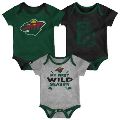 Genuine Stuff Baby Minnesota Wild Legend 3 Pack