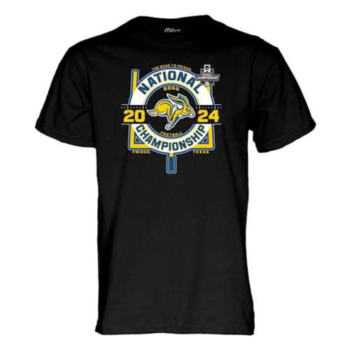 Blue 84 South Dakota State Jackrabbits Frisco Goal Line T-Shirt ...