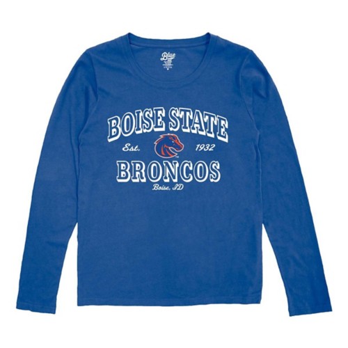 Blue 84 Women's Boise State Broncos Box Puff Long Sleeve T-Shirt