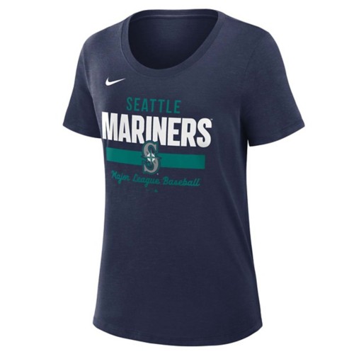 Nike Women's Seattle Mariners Slub Fashion T-Shirt