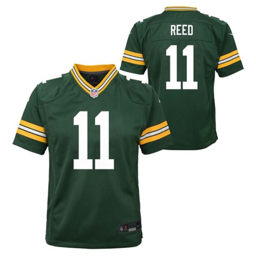 Nike Kids' Green Bay Packers Jayden Reed #11 Game Jersey