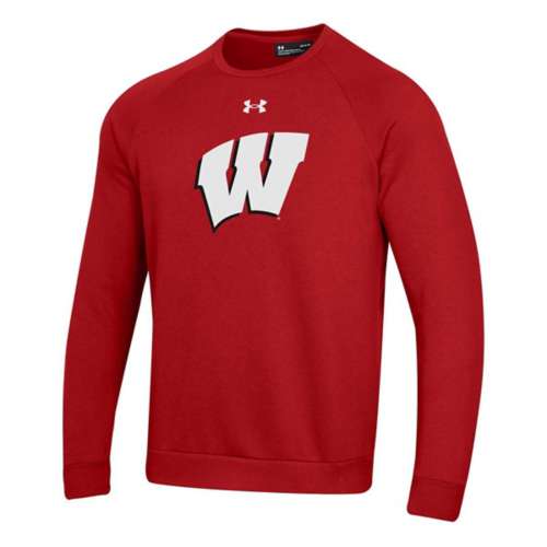 Under Armour Wisconsin Badgers Logo Crew | SCHEELS.com