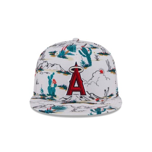 New Era Los Angeles Angels 2025 Spring Training Print 9Fifty Adjustable Hat