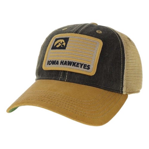 Legacy Iowa Hawkeyes Flag Adjustable Hat
