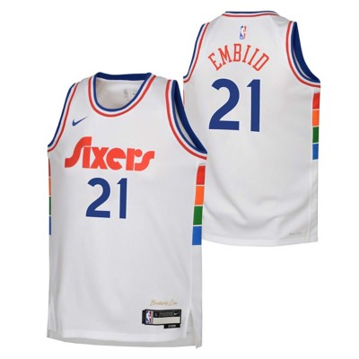 Nike Kids' Philadelphia 76ers Joel Embiid #21 2024 City Edition Jersey