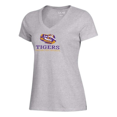 Gear For Sports Women's LSU Tigers Gear Big Cotton Mia Soft Tee T-Shirt