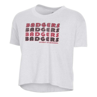 Alternative Apparel Women's Wisconsin Badgers Headliner Crop