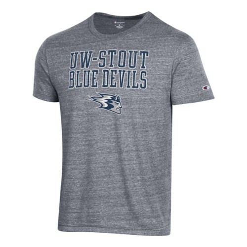 Champion UW-Stout Blue Devils Ultimate Triblend T-Shirt